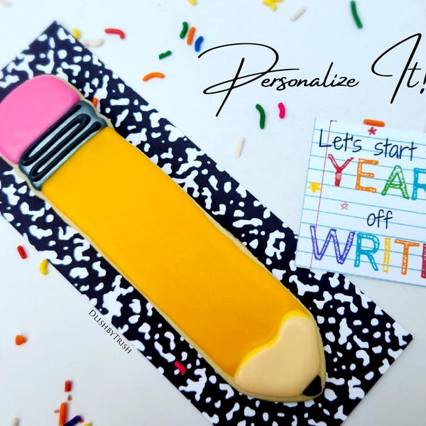 Back to School Gift Tags for Teachers, Here's to a Bright School Year ...