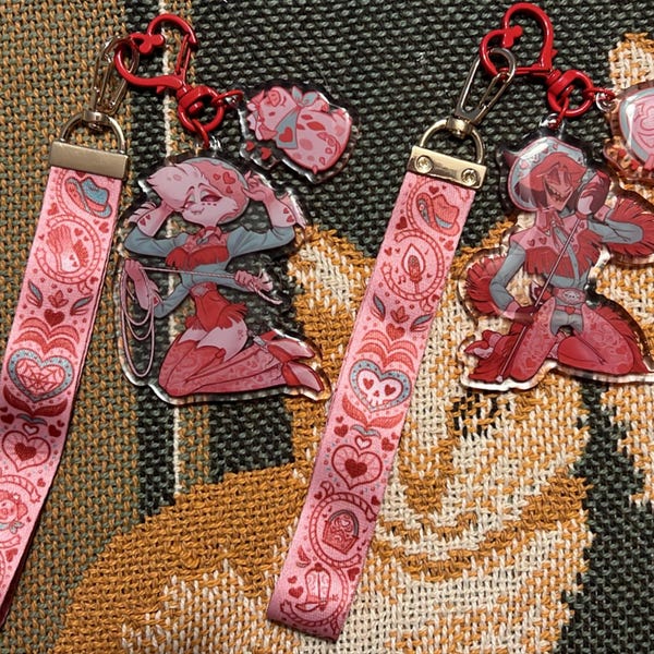 Fluffy Alastor Series - 5”x7” Mini Print SET OF 3 - Etsy