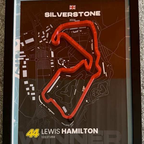 3D Mexico City Grand Prix Race Track With Poster Unique Handcrafted ...