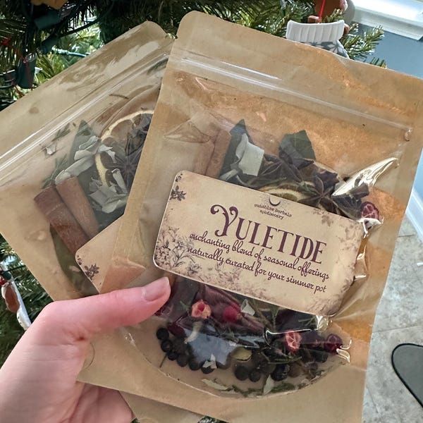 Yule Celebration Kit | Simmer Pot | Room Spray | Linen Spray | Natural ...