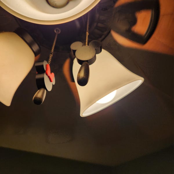 Mickey Mouse Ceiling Fan Pull | Disney Bedroom | Disney Home Decor - Etsy