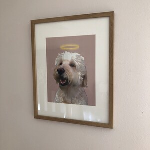 In Memory of Dog Portrait From Photo DIGITAL DOWNLOAD Pet Memorial Gift ...