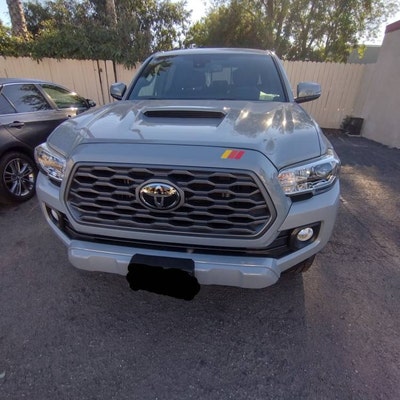 Many Colors & Sizes Tri 3 Color Retro Racing Stripes Rainbow Vinyl Die ...