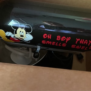 Mickey Mouse Decal Perfect for Kitchenaid Mixer Oh Boy That Smells ...