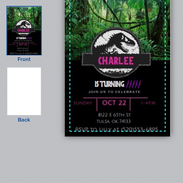 Black and White Striped Birthday Invitation - It's Showtime Editable ...