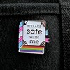 You Are Safe With Me // Enamel Pin // Pride - Etsy