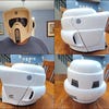 Star Wars At-st Driver Inspired Replica Costume Helmet Kit / Prop. - Etsy