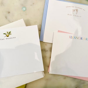 Girls Stationery Set Girls Stationary Girls Notecards | Etsy