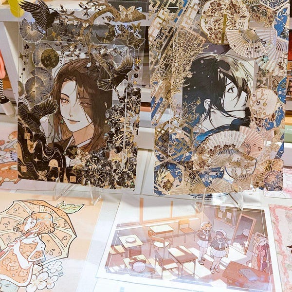 3D Decorated Toploader (flowers Theme) for KPOP & Anime Photocards ...
