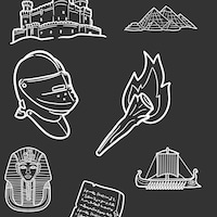 LIFEGUARD, Baywatch Doodle Vector Icons. Summer Beach Icons Clipart ...