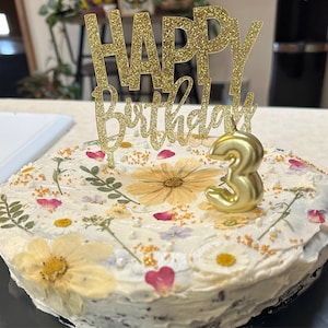50 Pieces Food-safe Pressed Flowers Cake Decoration Flowers - Etsy