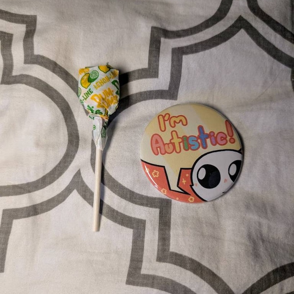TBH Autism Creature YIPPEE "i'm Autistic!" Pins/buttons (2.25 IN) - Etsy