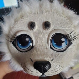 Protogen Toy Plush Proto Poseable Art Doll Protogen - Etsy New Zealand