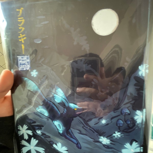Lunar Dance Shiny Umbreon Pokemon Print | Poster | Pokemon | Decor ...