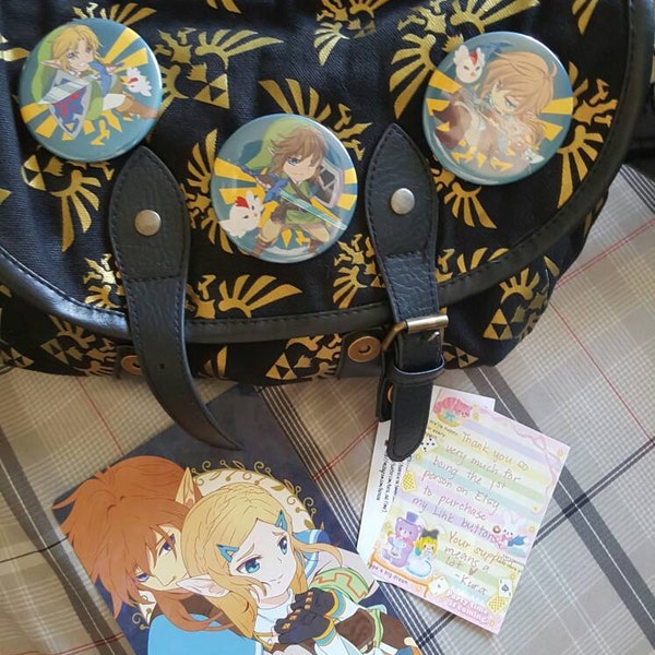 Legend of Zelda Breath of the Wild Link and Zelda *LIMITED EDITION ...