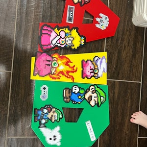 Perler Nintendo Switch Magnet/keychain - Etsy