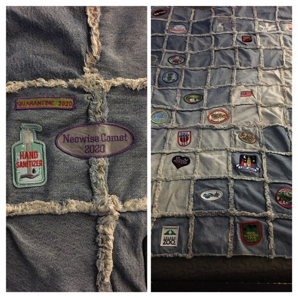 Service Project Helping Our Community Mask Making Girl Scout Fun Patch ...