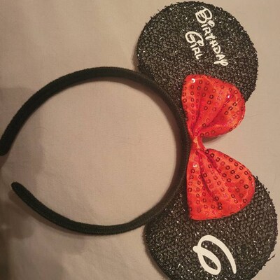 Personalized Mickey or Minnie Ears, Custom Mickey Ears, Personalized ...