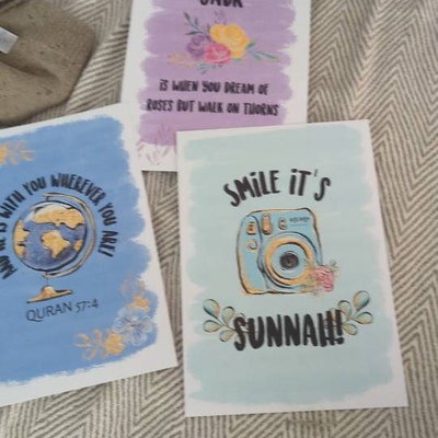 Colour in Surah Tracker A4 Islamic Chart Quran, Muslim Colouring Card ...