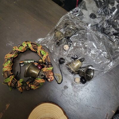 Hand-woven Witch's Bells, Witch's Bells for Door Knob, Protection Bells ...
