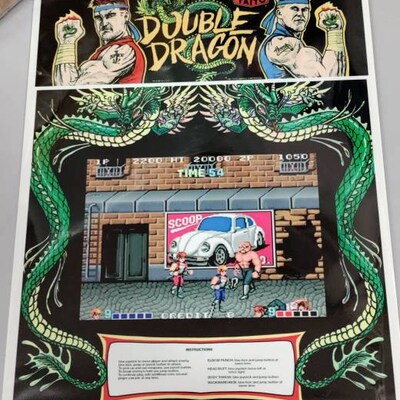 Kung-fu Master Arcade Game Marquee, Bezel, Screenshot & Control Panel ...