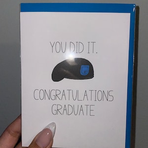 Naval Academy Graduation Card Military Navy You Did It Congrats ...