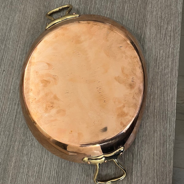 Vintage French Copper Cookware. Copper Pot With Lid. French Cooking Pot ...