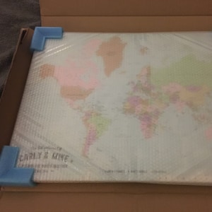 Travel Theme Party Backdrop Map Wedding Engagement Banner | Etsy