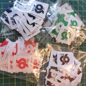 300 Custom Sleeve Hem Tags Custom Hem Tags Hem Tags on - Etsy