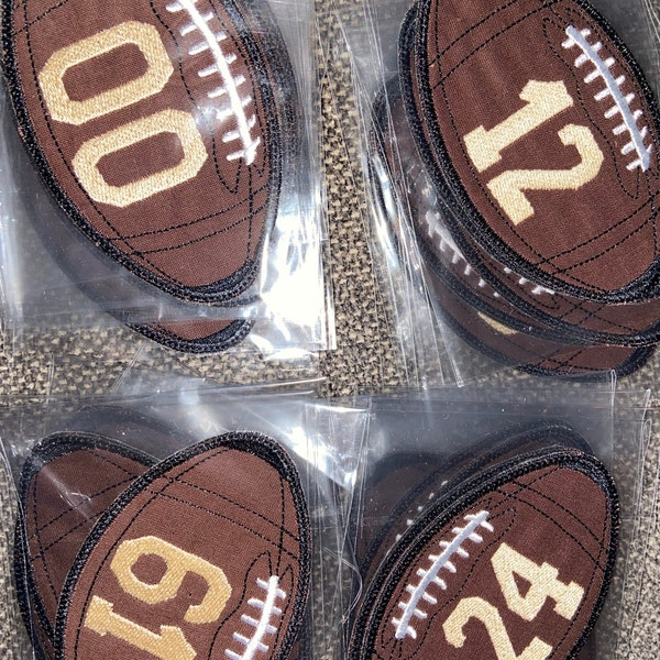 Iron on Patch Football Personalized Back to School Iron on Patch ...