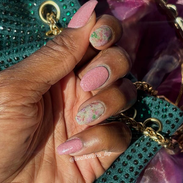 Rose Petal Tea- Dip Powder, Nail Dip Powder, Dip Powder for Nails, Dip ...