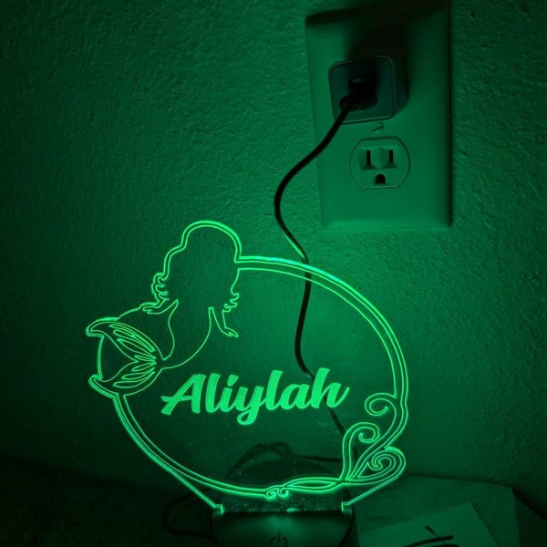 Kids Movie Character LED Personalized Lamp - Etsy