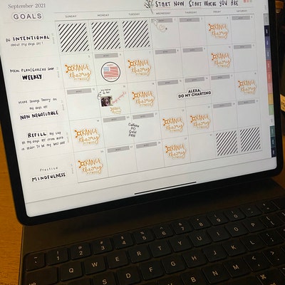 Digital Bujo Notebook 5 Tab Template Goodnotes Digibujo Hyperlinked ...