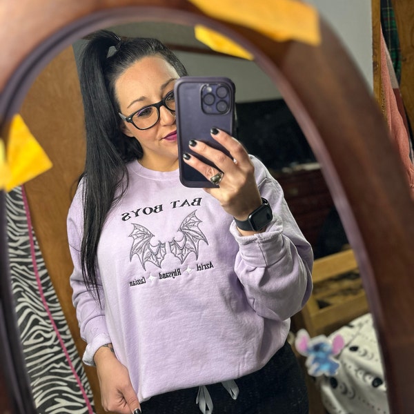 Bat Boys Sweatshirt / LICENSED ACOTAR Merch / Embroidered Acotar ...