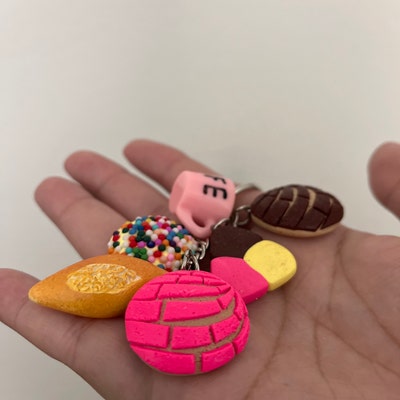 Pan Dulce Mexicano Llavero , Mexican Keychain, Concha Keychain - Etsy