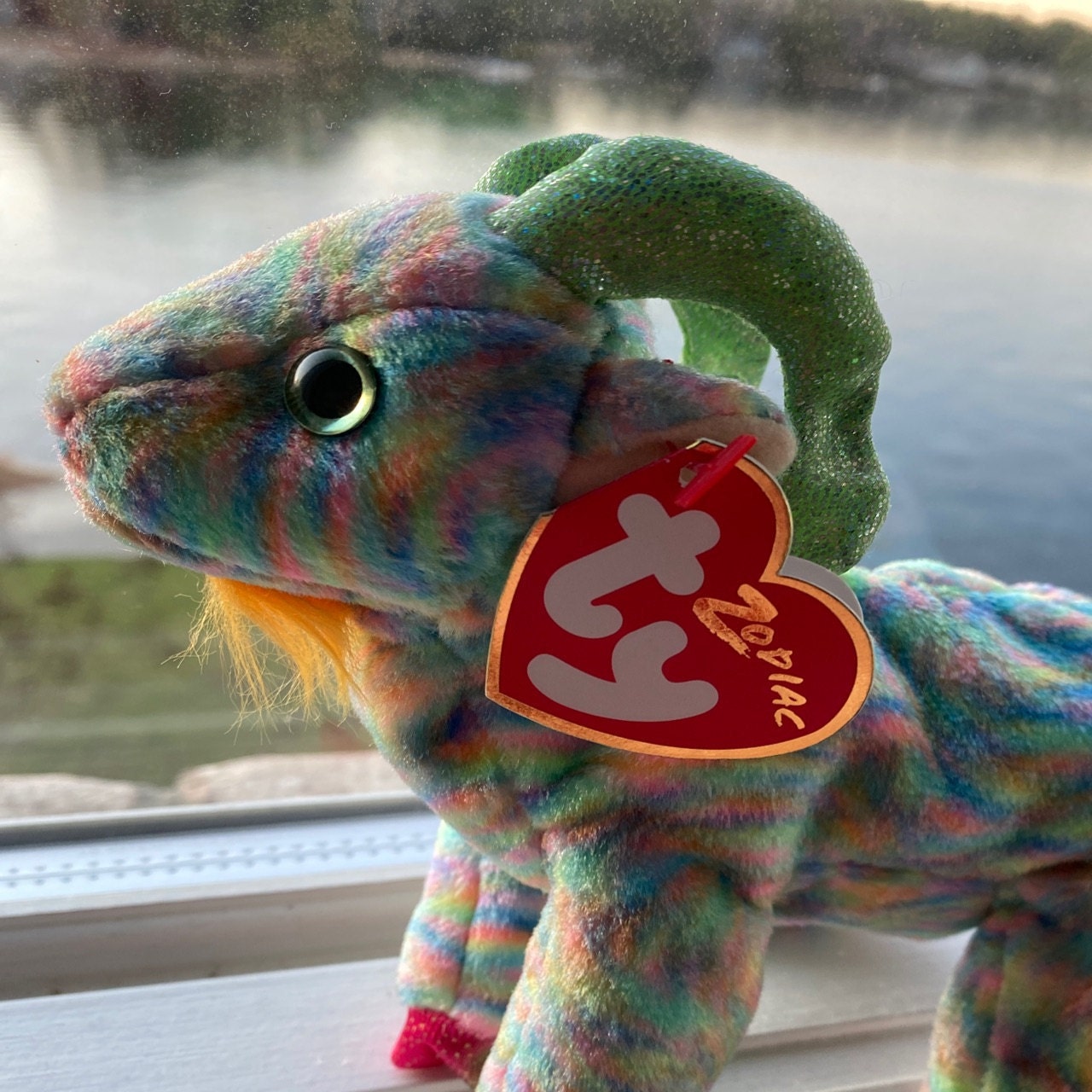 Vintage 2000 Ty Zodiac Beanie Baby: Goat