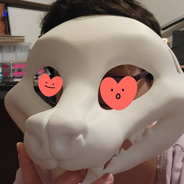 Toony Leaf Nosed Bat Fursuit Head Base 3D Printed Fursuit Mask, Furry ...