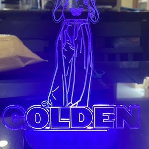 Custom LED Acrylic Light LED Sign LED Lamp Drawing From Photo - Etsy