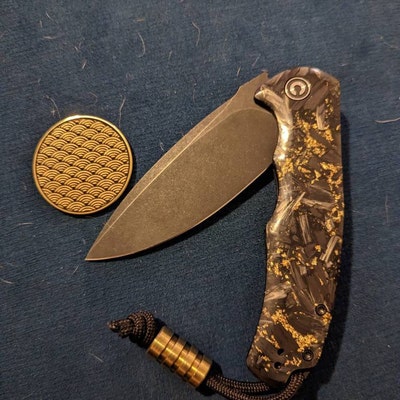 Streak Brass EDC Bead / Every Day Carry / Paracord Bead / Brass ...