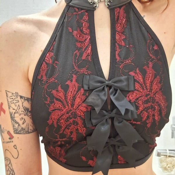 Cyberpunk PVC Crop Top, Modern Futuristic Sleeveless Vest - Etsy