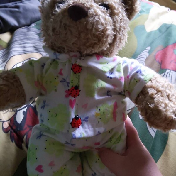 TEDDY BEAR SHIRT Pdf Pattern Fits 15-18 Inch Teddy Bears Such as Build ...