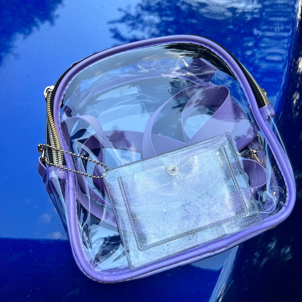 Aesthetic Clear Kpop Concert Bag Stadium Approved Crossbody Shoulder ...