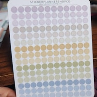 Custom Icon Sticker Sheet - 90 Stickers - Choose From 100 Icons - Etsy ...