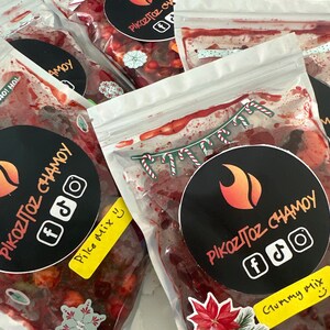 Dulces Enchilados Chamoy Candy Gummy Bears Exotic Spicy Candy Mexico ...