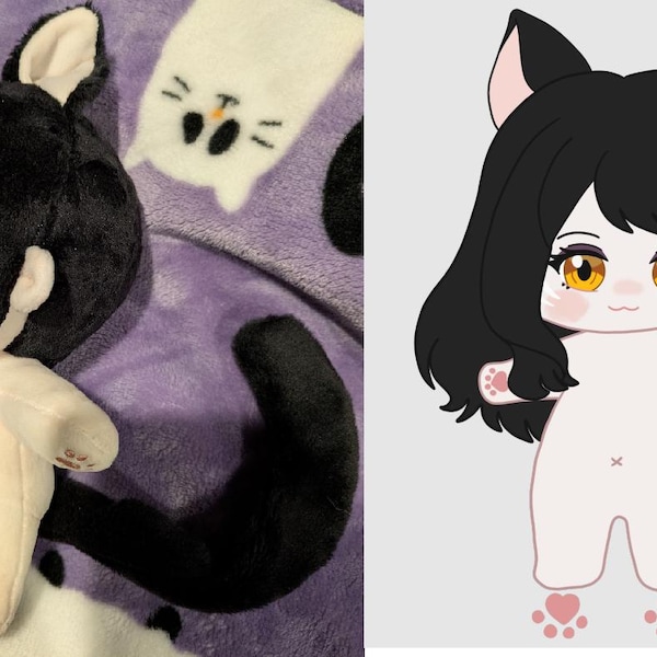 Customized 10/20//30/40cm Plush Doll Clothes Commissions,oc Clothes,handmade Doll Clothes,plush ...