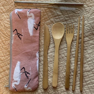 Reusable Cutlery Zero Waste Utensils Zero Waste Kit | Etsy