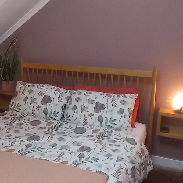 Wooden Letterbox Basket for Front Door / Pet Post Guard Cage / Handmade ...