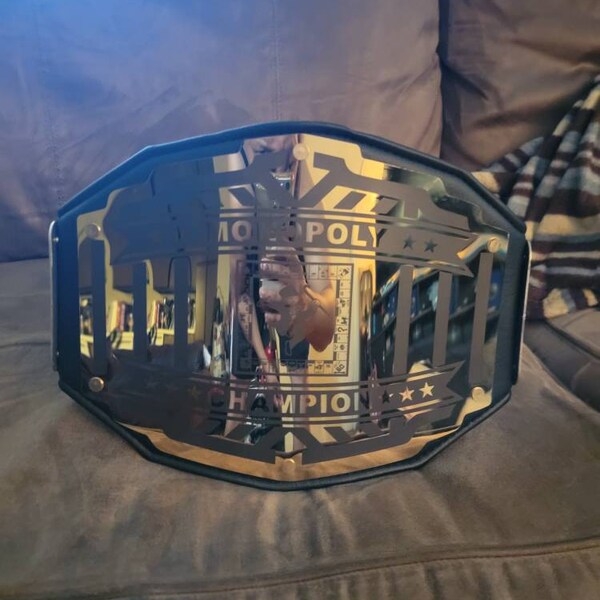 Custom Championship Belt - Full Size Customizable Title Belt - Maverick ...