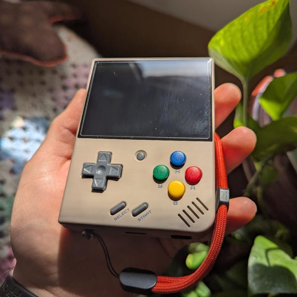 Anbernic RG35XX SP Super Megaman Mod Buttons, Stickers and Paper Card ...