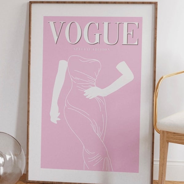 RETRO MAGAZINE Poster Printable, Aesthetic Poster, Magazine Poster ...